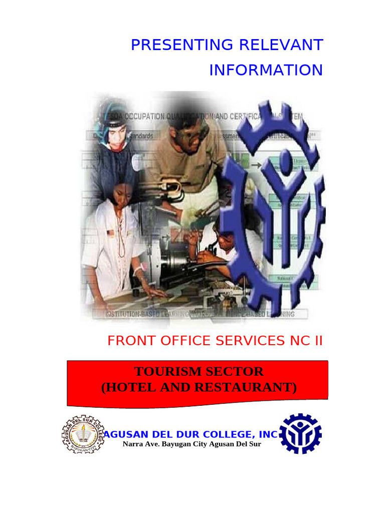 CBLM Presenting Relevant Information | PDF | Data | Information