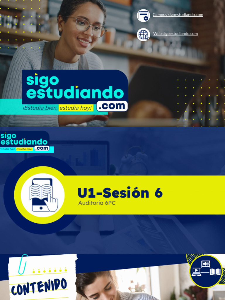 U1 S6 Control Interno 6PC | PDF | Auditoría | Contabilidad