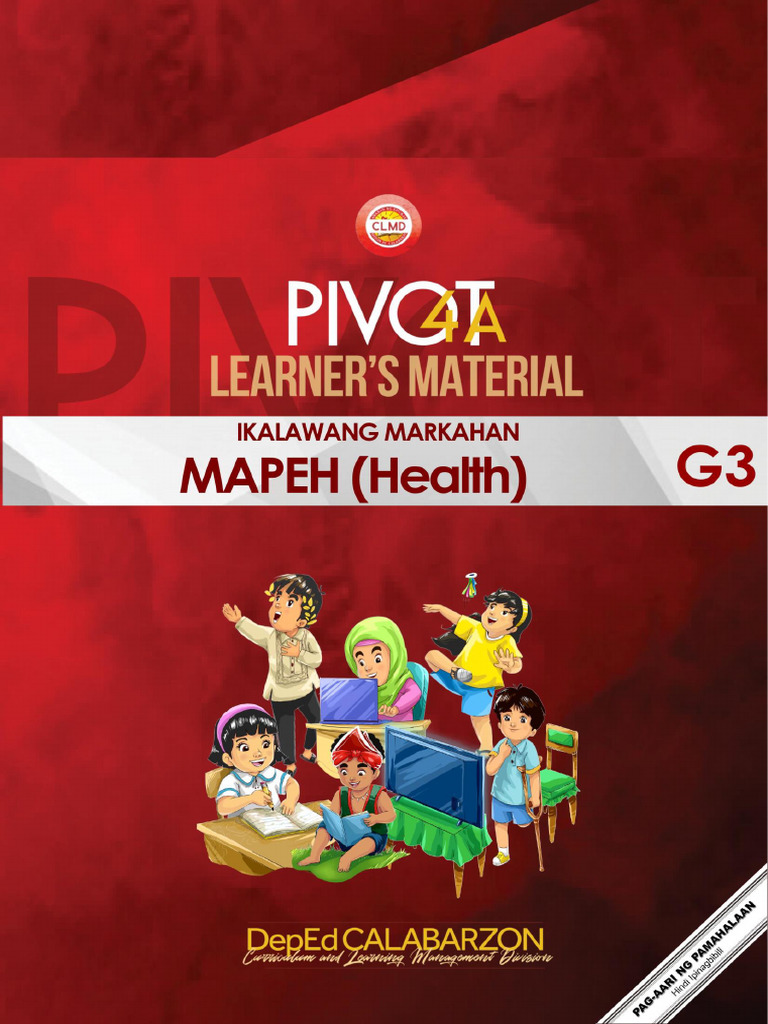 Health 3 Pivot 4A SLM Q2 | PDF