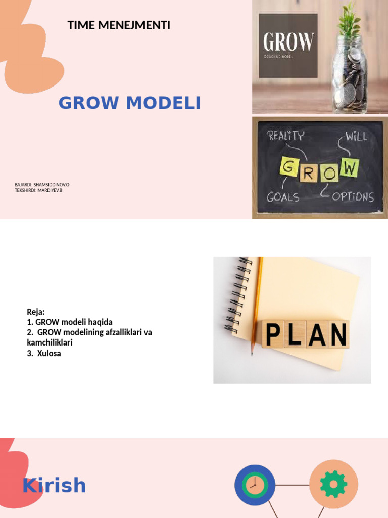 Grow Modeli | PDF