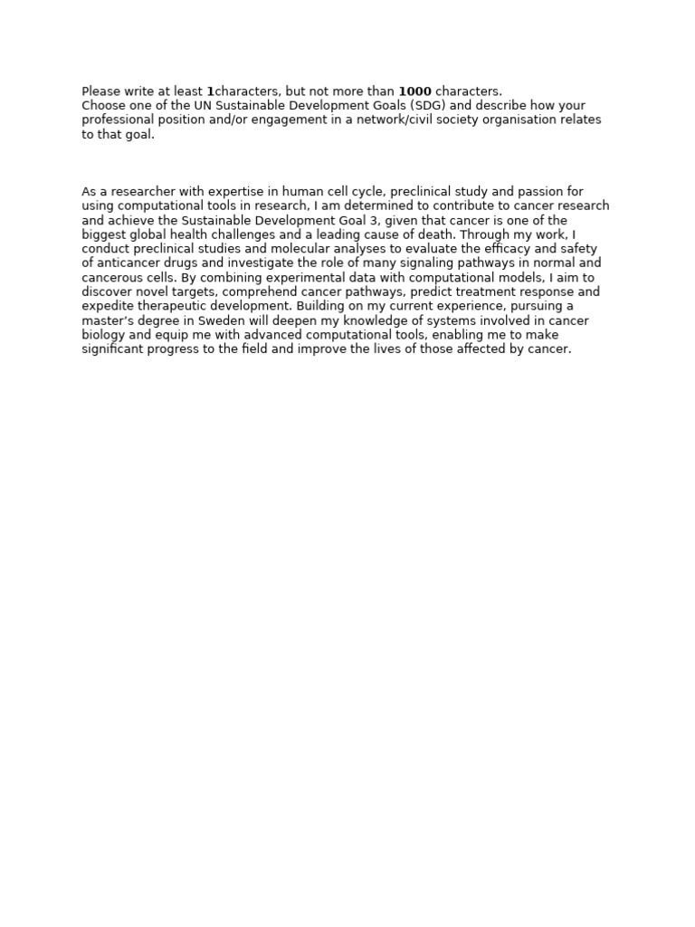 SI Motivation-Letter | PDF