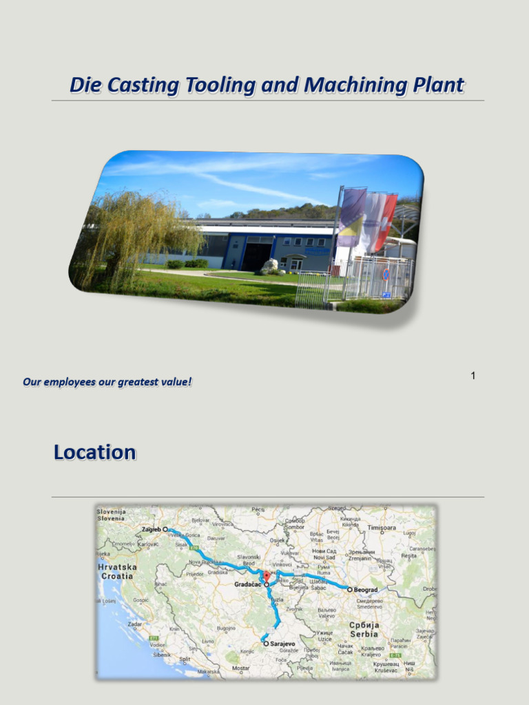 PRESENTATION-Aluminium Die Casting and Tooling | PDF | Casting | Machining