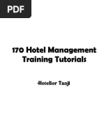 Hotel Operating Manuals & SOPs Guide | PDF | Hotel | Restaurants