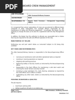 Bosun Duties and Responsibilities on Ship | PDF | Crane (Machine ...