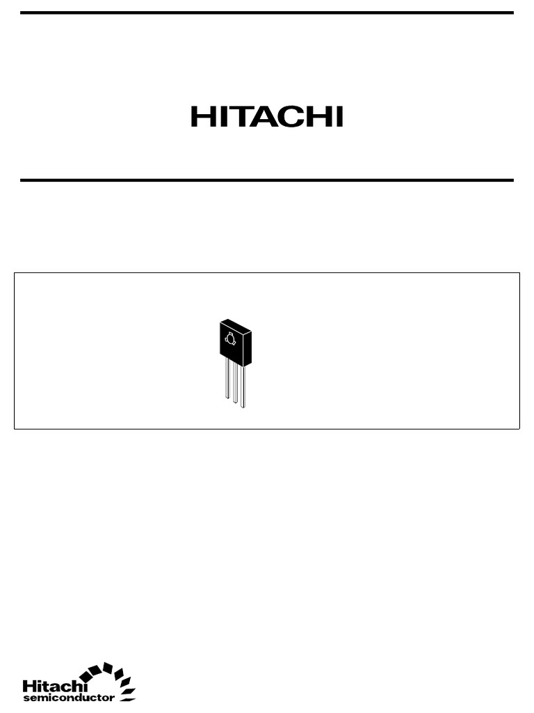 2SB649_Hitachi_elenota.pl | PDF | Bipolar Junction Transistor | Reliability Engineering