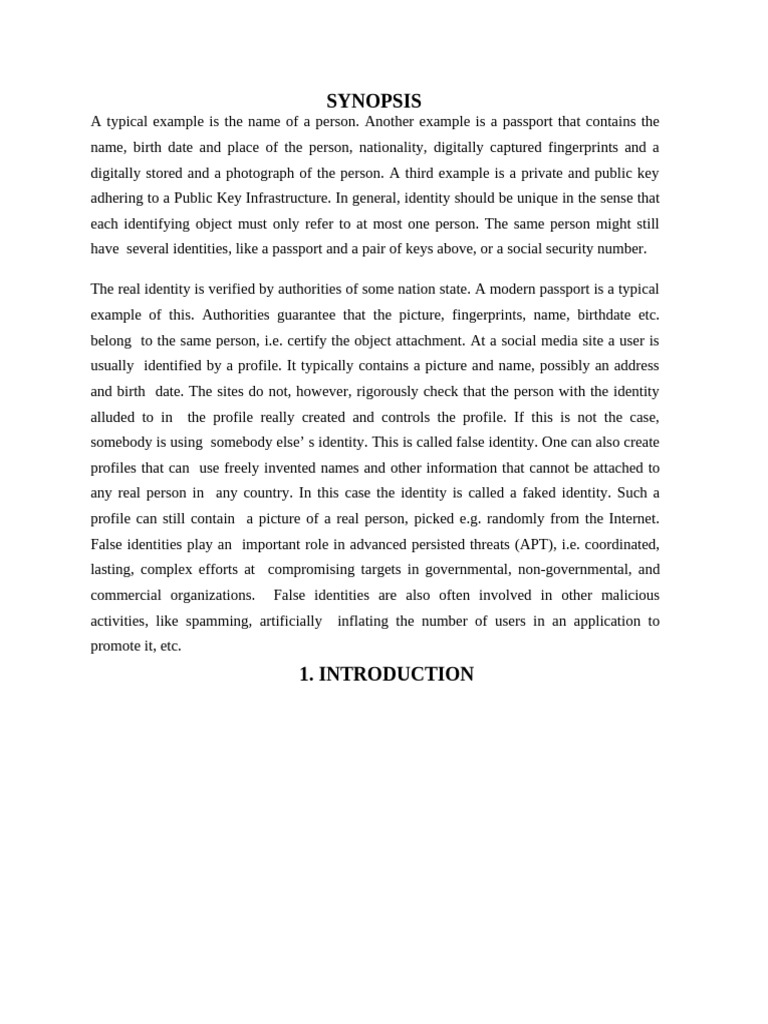 Detection of Fake Profiles in Multimedia | PDF | Java Script | World ...