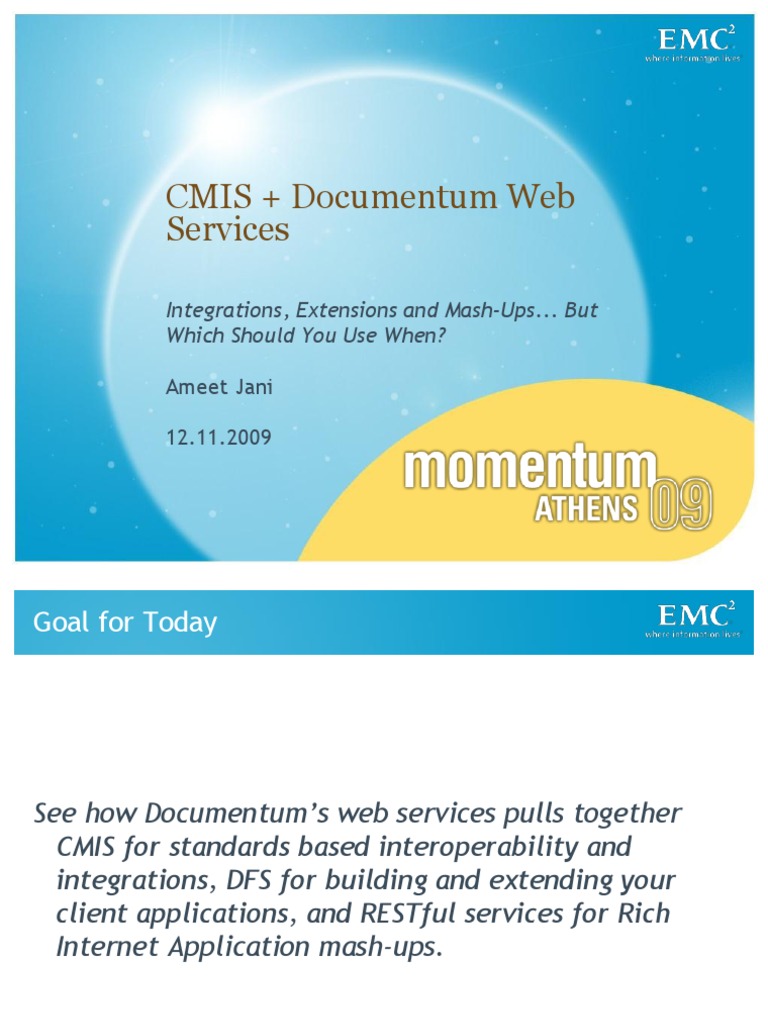 CMIS and Documentum Web Services Guide | PDF | Web Service ...