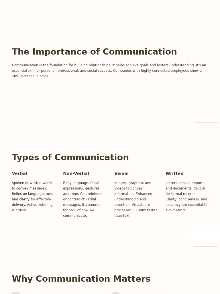 Mastering Effective Communication Skills | PDF | Communication ...