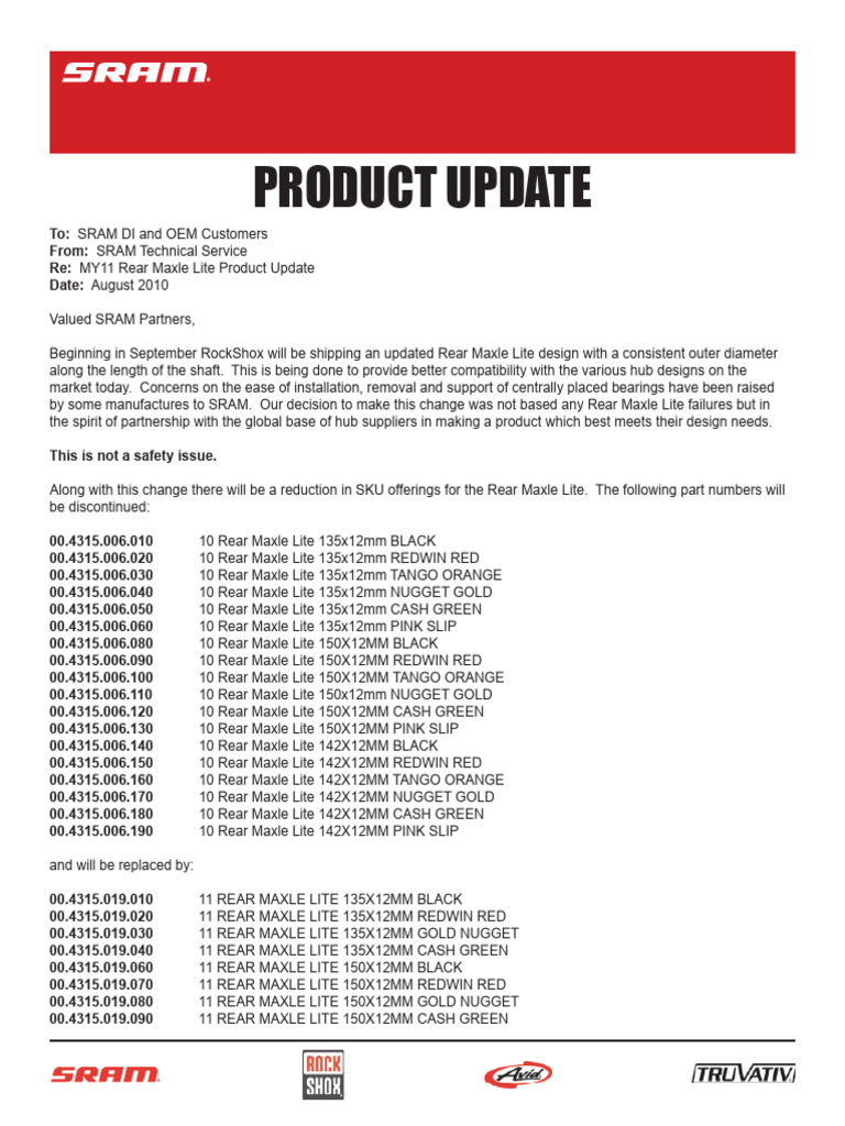 TB100801_Maxle_Lite_Rear | PDF