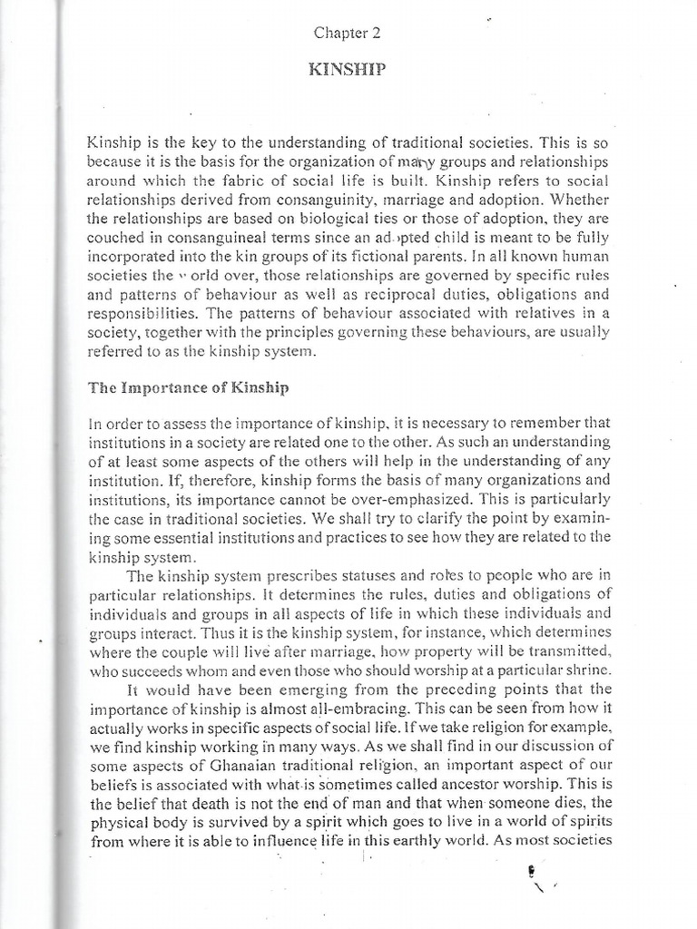 Kinship Notes | PDF