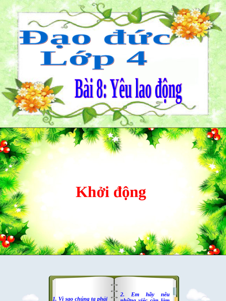 Bai 8 Yeu Lao Dong | PDF