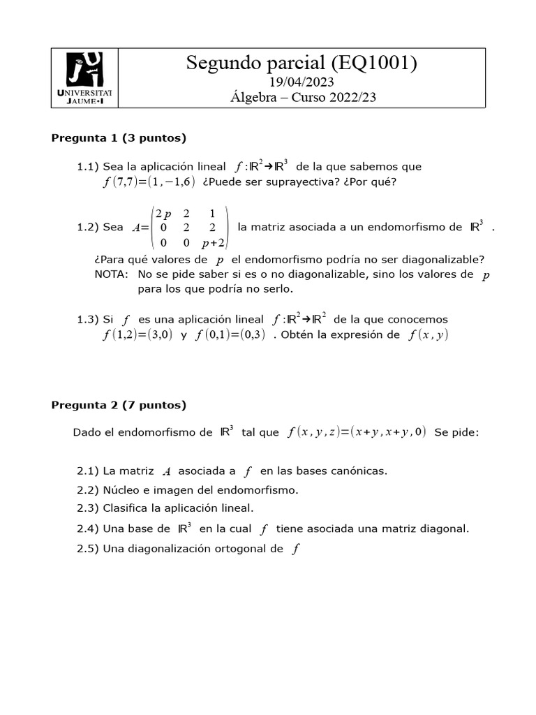 Parcial2 2022_23 | PDF