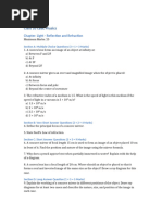Worksheet Refractive Index Numericals CH - 10 Light Class - X | PDF ...