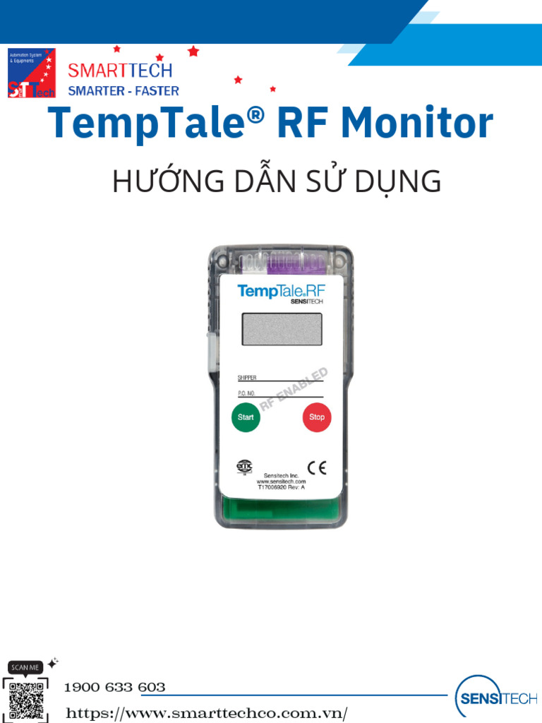 TempTale® RF Monitor | PDF