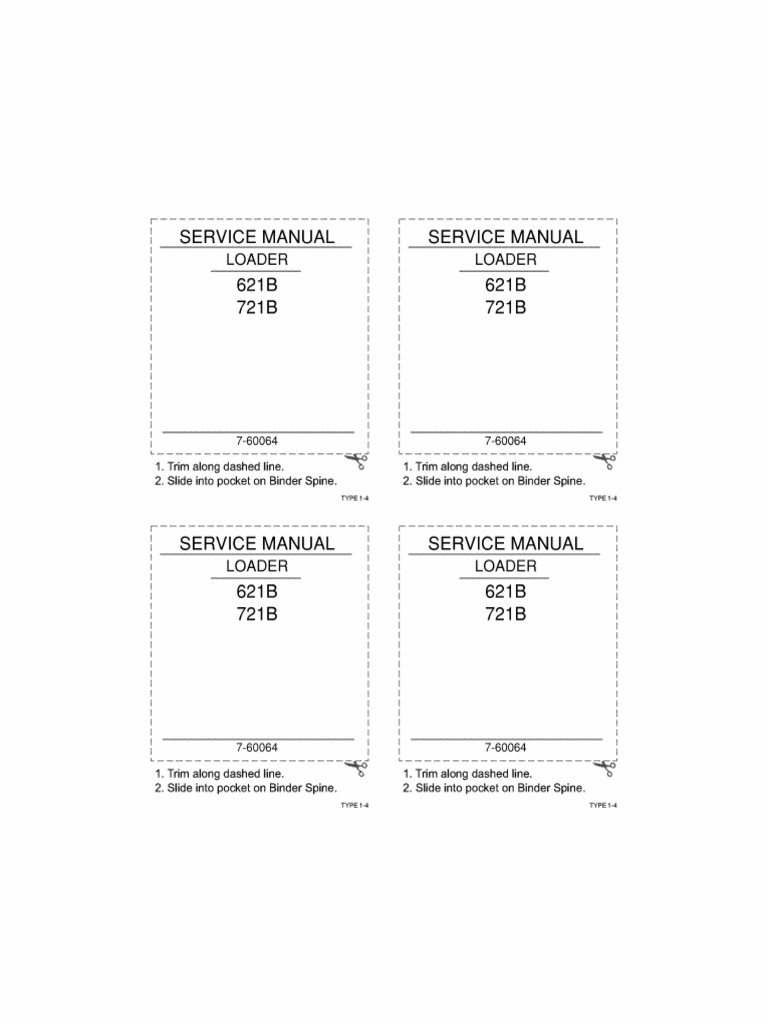 Case 621B Shop Manual | PDF