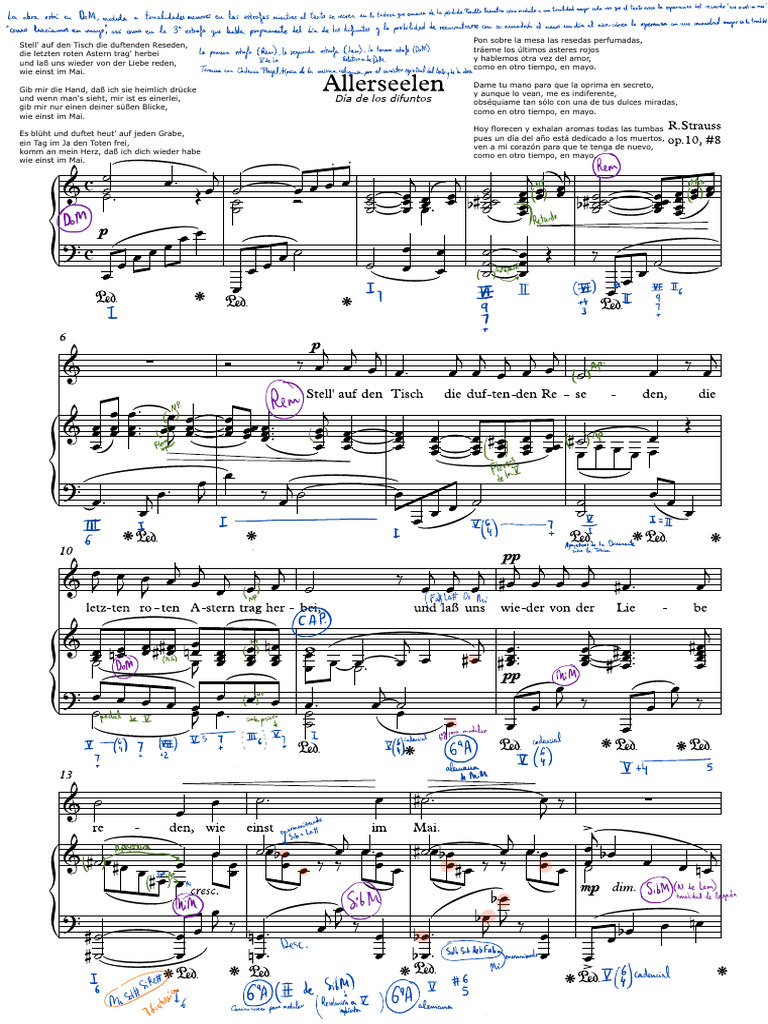 Allerseelen Strauss Sara Collado 2 | PDF