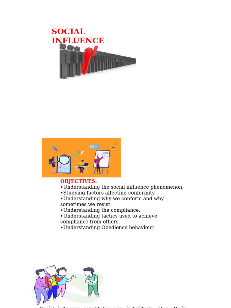 Understanding Social Influence Dynamics | PDF | Conformity | Social ...