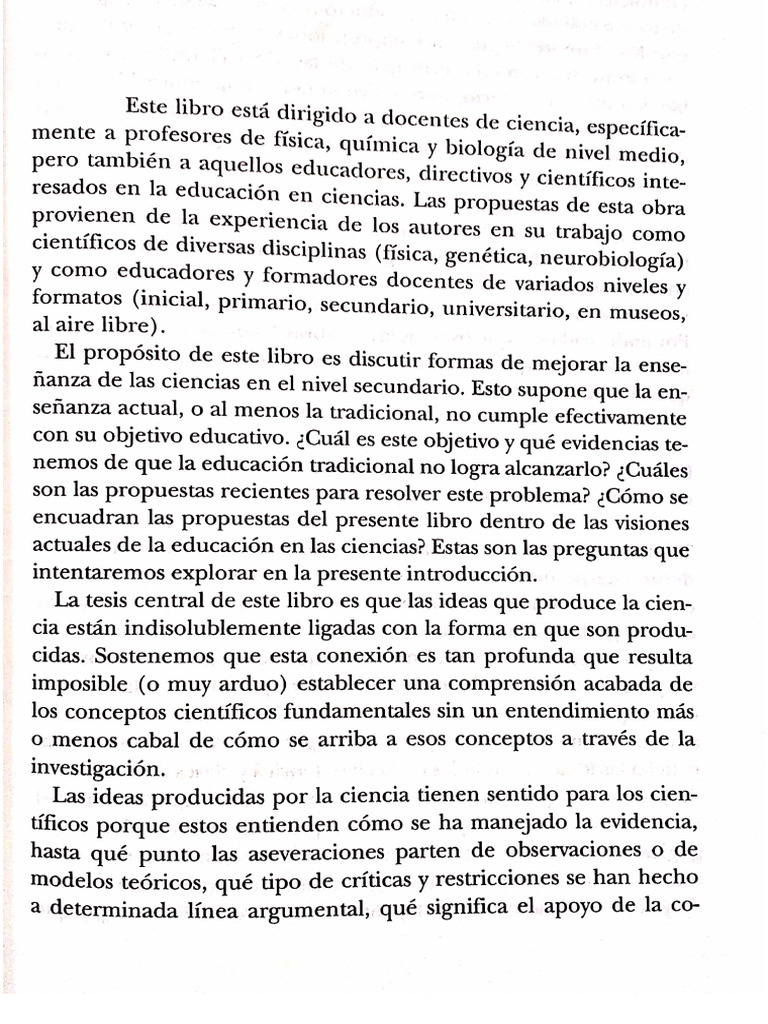 La Ciencia en El Aula (Gellon, Furman y Otros) | PDF