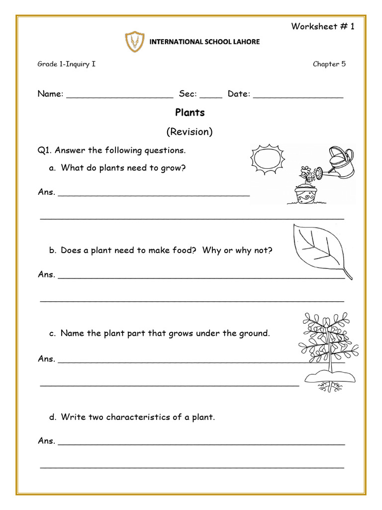 Inquiry I Revision 2 | PDF | Plants | Organisms