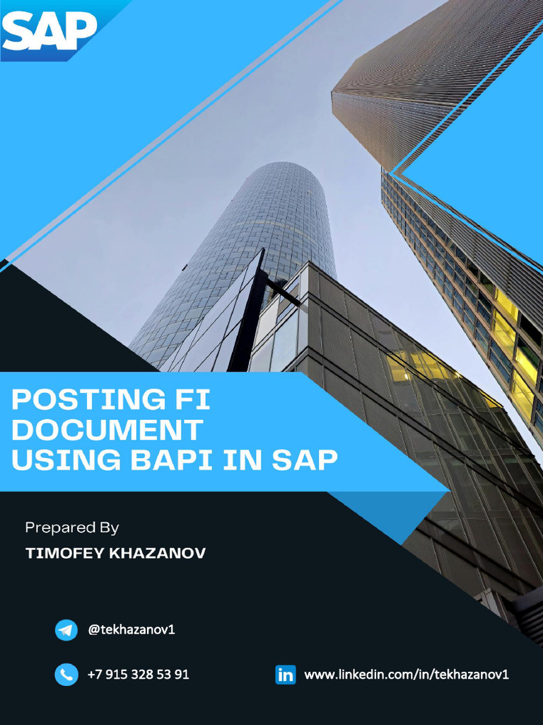 Bapi With Fico | PDF | Accounts Payable | Computer Science