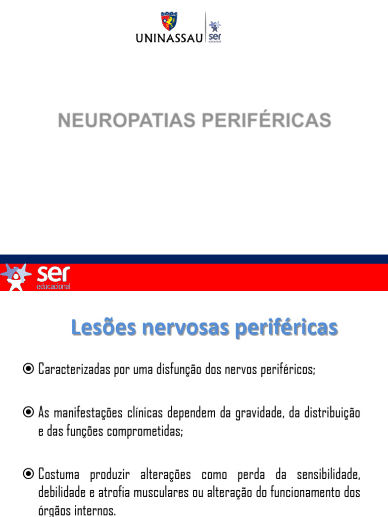 Neuropatias Periféricas | PDF | Nervo | Doenças e distúrbios