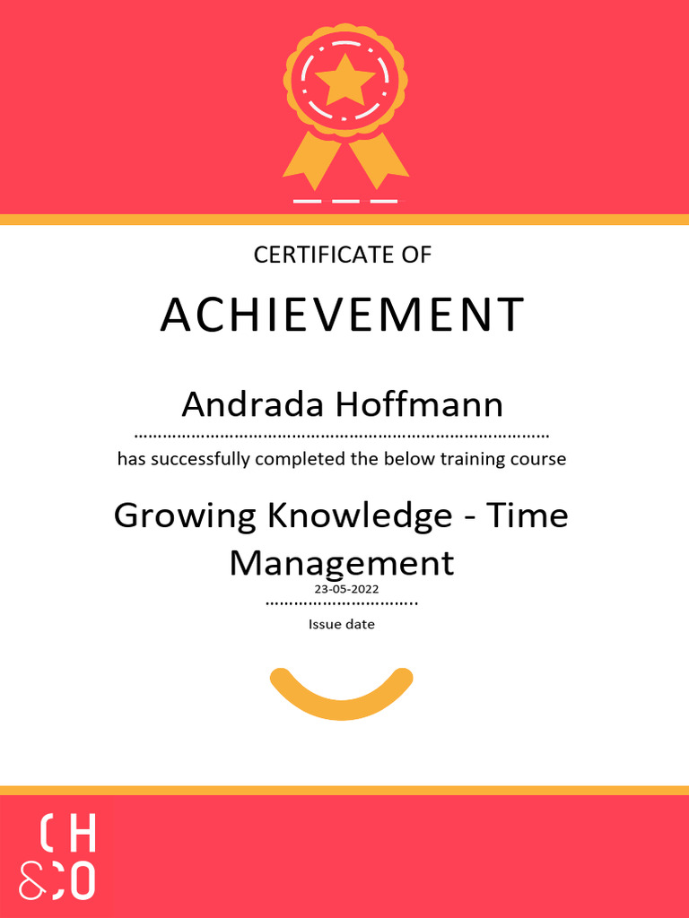 Time Management | PDF