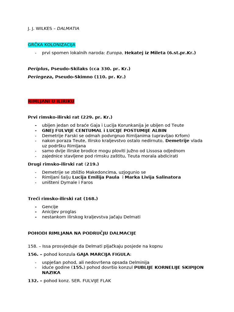 WILKES Skripta | PDF