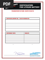 Lithium Battery Label UN3481 | PDF