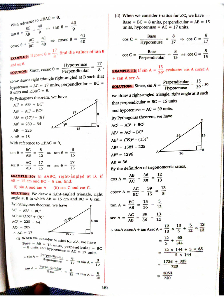 Trigonometry Test -2 Sunday | PDF