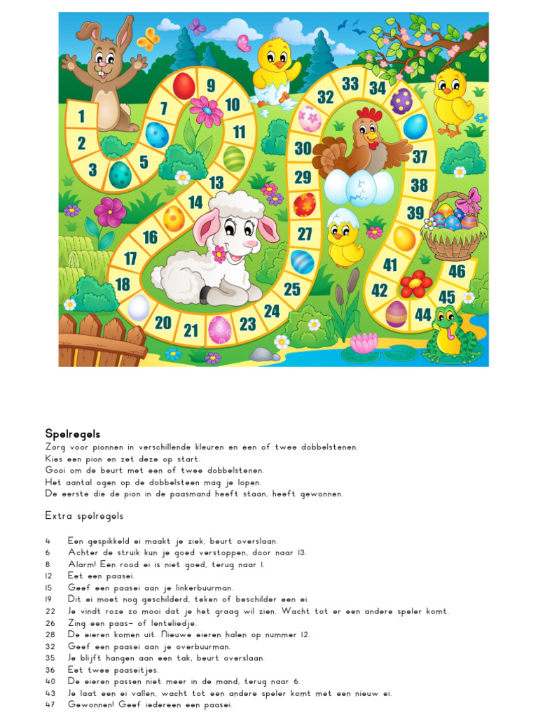 Bordspel Pasen | PDF