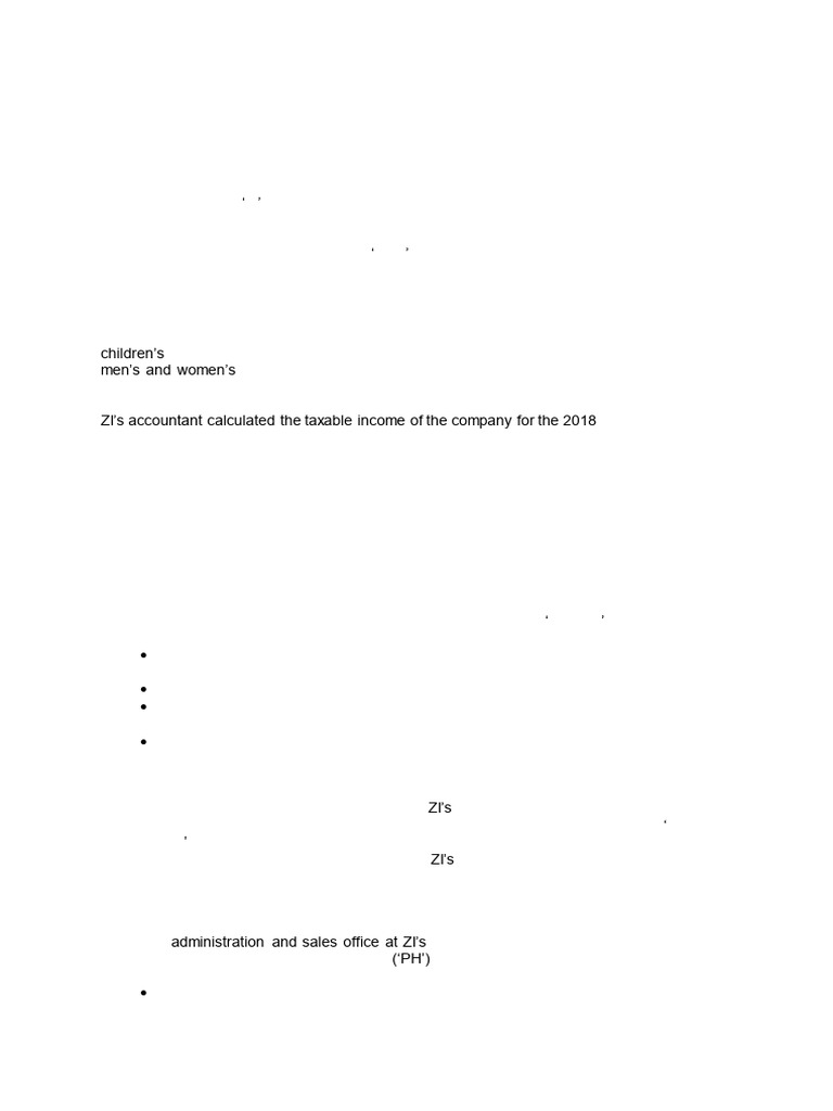 ATAX 2019-Paper-4-question-2-Zethu - Part (B) | PDF | Taxes | Permanent Establishment