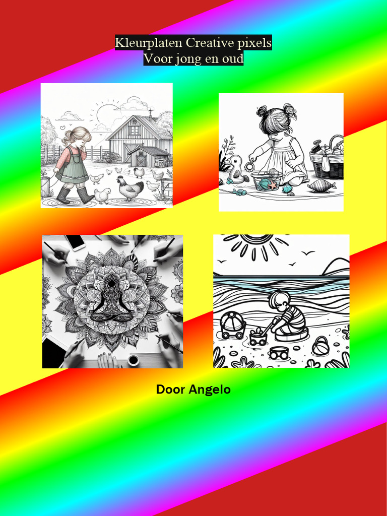 Kleurplaten Creative Pixels | PDF