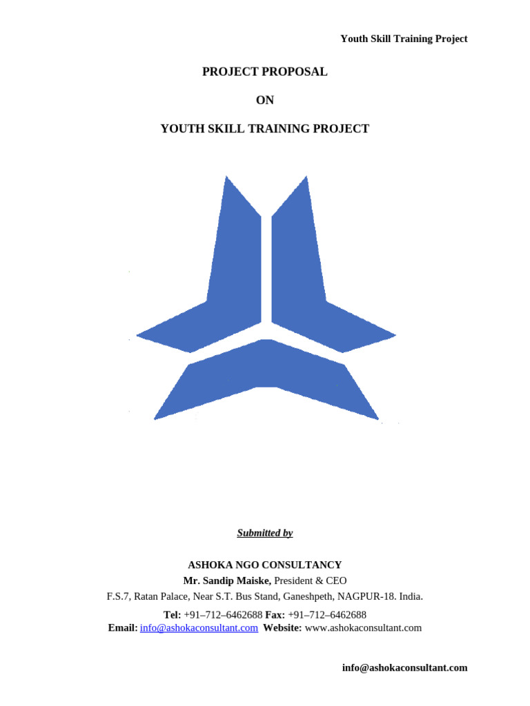 Youth Skills Training Project Proposal | PDF | World Wide Web ...