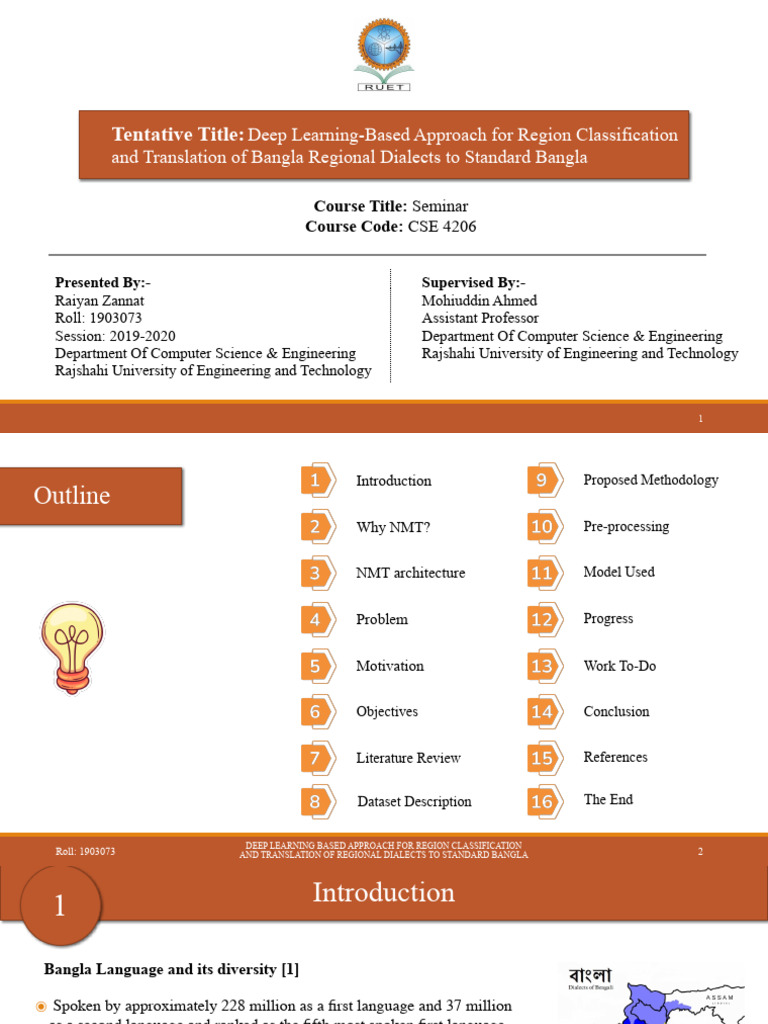 (Final) Seminar - 01 | PDF | Deep Learning | Speech Recognition