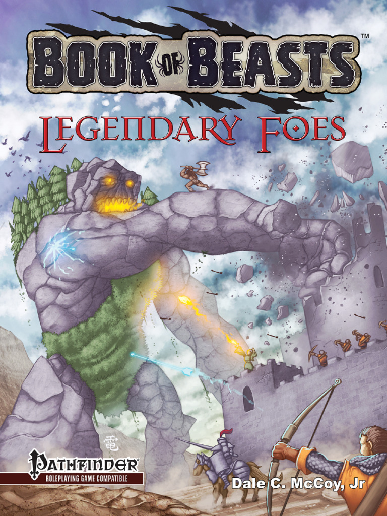 Book of Beasts Legendary Foes | PDF | D20 System