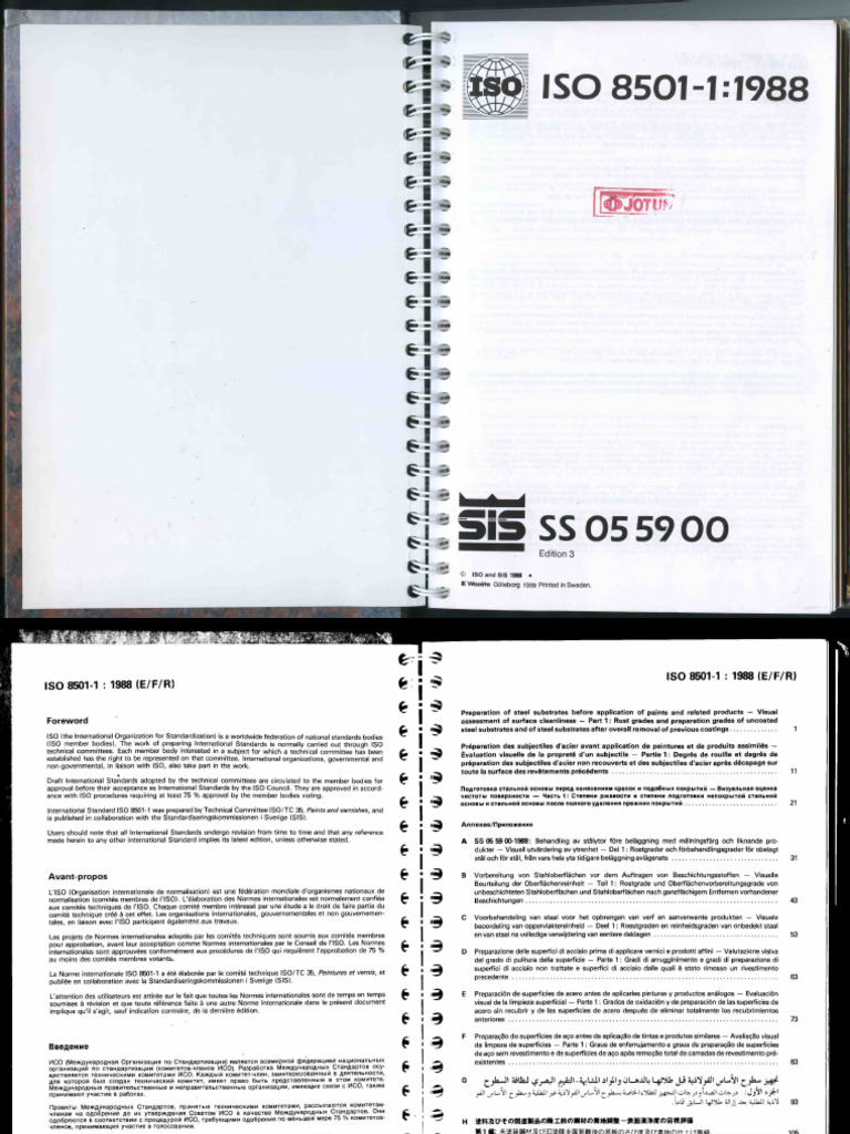 Iso 8501-1 (1998) | PDF