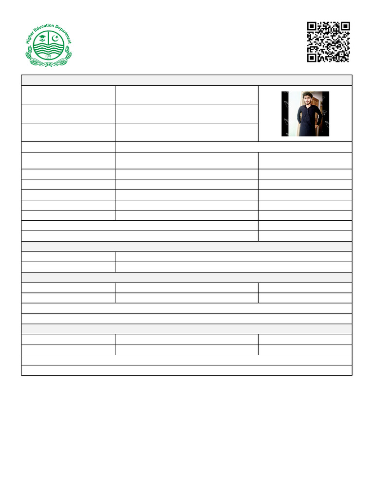 Application-Fawad Aftab | PDF | Schools | Vocational Education