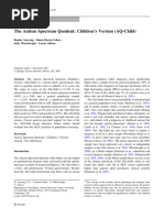 Attachment Questionnaire For Children | PDF