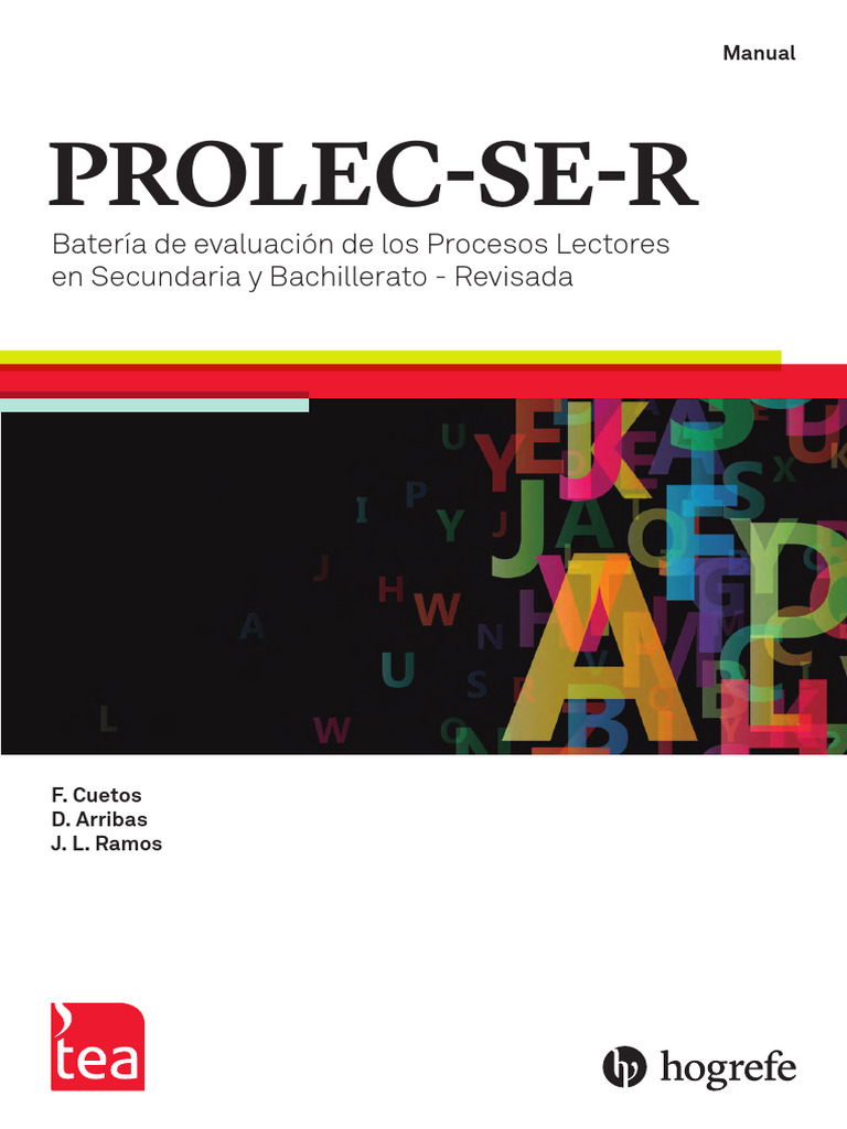 Prolec Se R Manual | PDF | Cognición | Comunicación humana