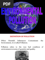 Pollution Presentation | PDF | Air Pollution | Pollution