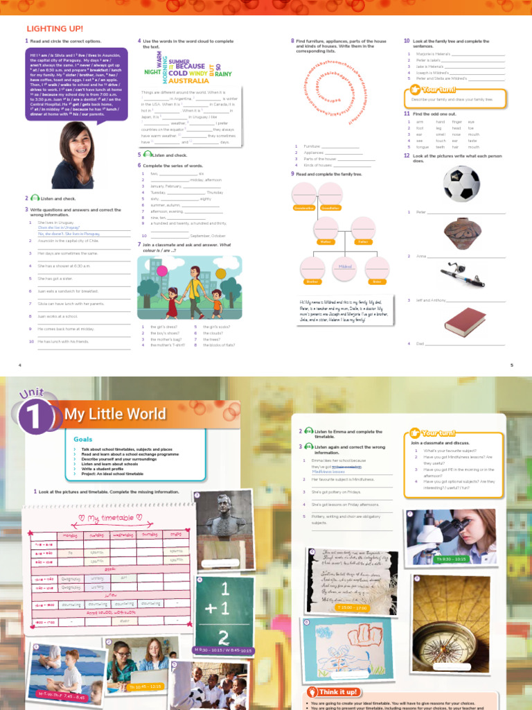 unit 1 student(4) | PDF | Linguistics | Grammar