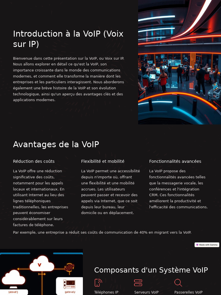 Introduction a La VoIP Voix Sur IP | PDF | Voix sur IP | séance d ...