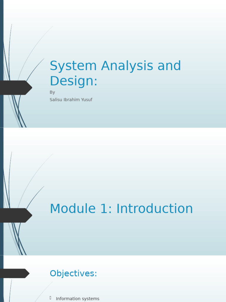 System Analysis and Design Overview | PDF | Software Development Process | Information ...