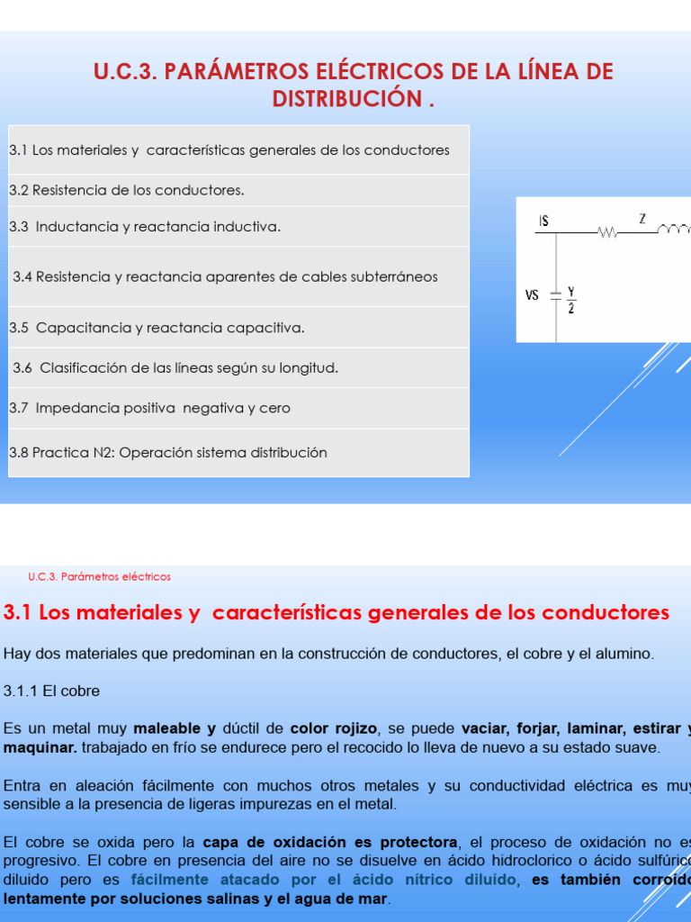 Uc3. Final | PDF | Energia electrica | Resistencia Eléctrica y Conductancia