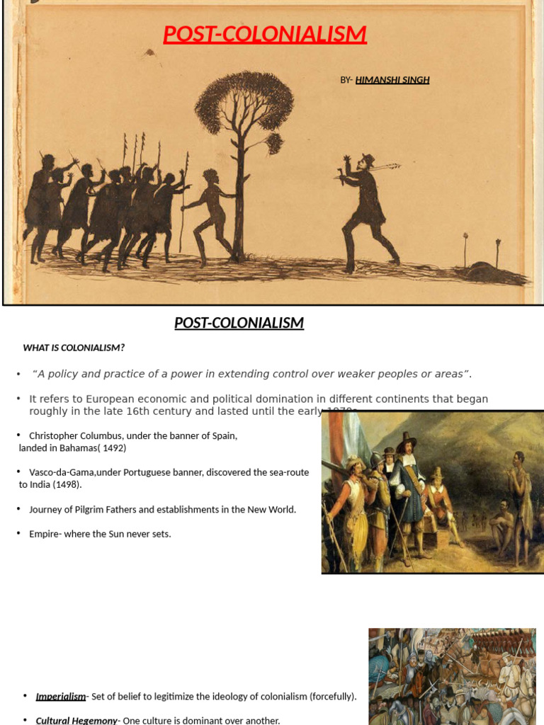 Postcolonialism HHHHH | PDF | Postcolonialism | Colonialism