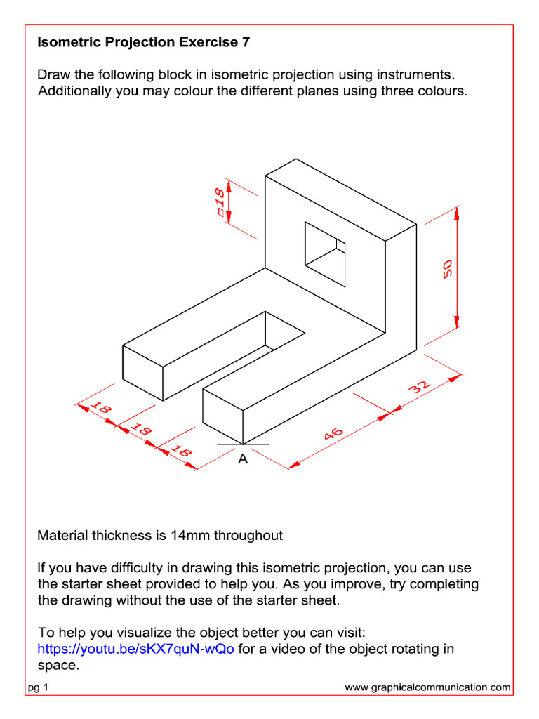 Isometric Block Ex 7 | PDF