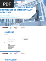 Tipos de Simulacros Industriales | PDF | Defensa Civil | Simulación