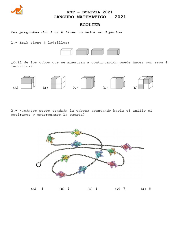 Ksf Bol Ecolier 2021 | PDF