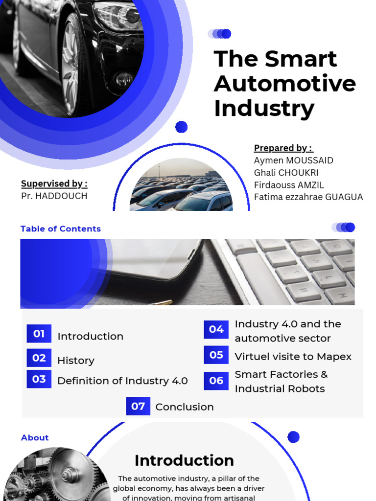 The Smart Automotive Industry | PDF | Internet Of Things | Automation
