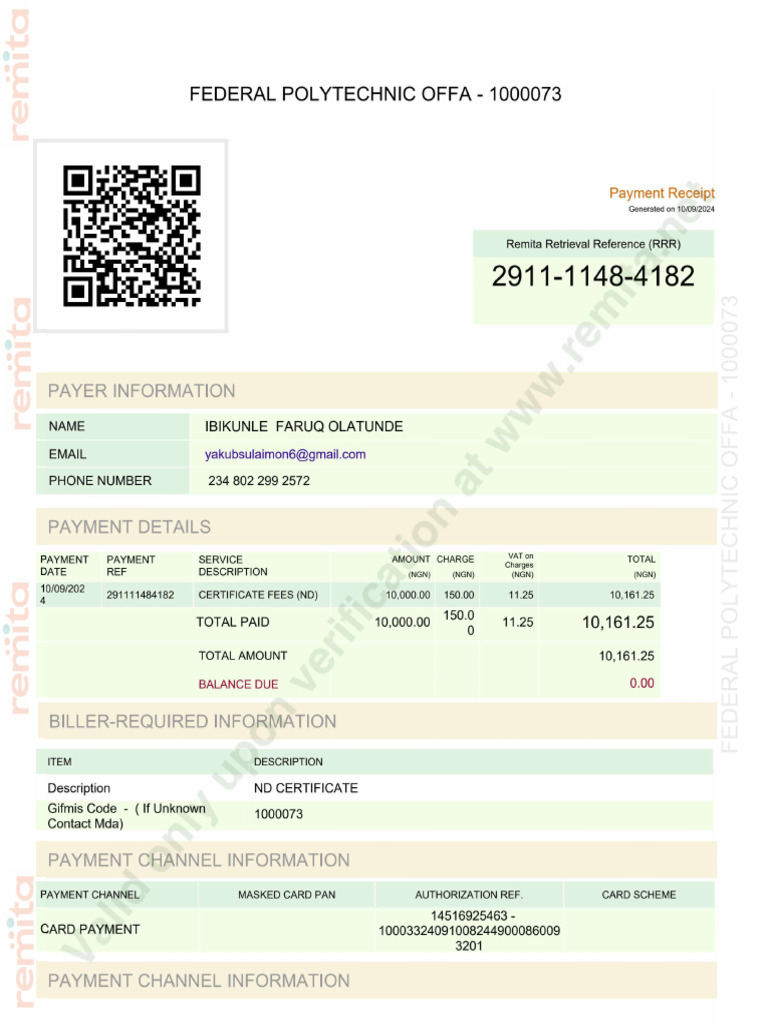 Certificate | PDF
